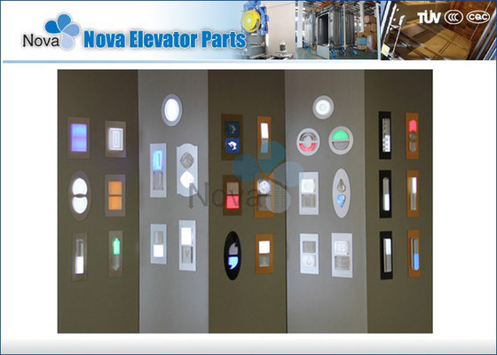 Customization Elevator Control System , Elevator Arrival Lantern Button