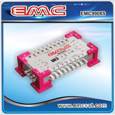 No signal loss SMATV multiswitch 9 inputs 8 outputs cascade multiswitch  can work normally in rainy days