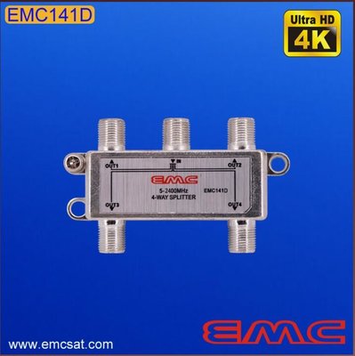 SMATV 4 WAY SPLITTER with good signal transmission