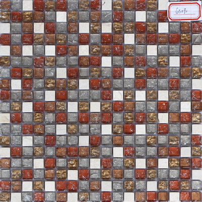 300x300mm glass mosaic wall tiles,bathroom glass tiles,red color supplier