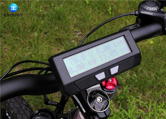 Full Suspension Steel Electric Road Legal Enduro Bike 7 Speed Mountain Bike 80km/h