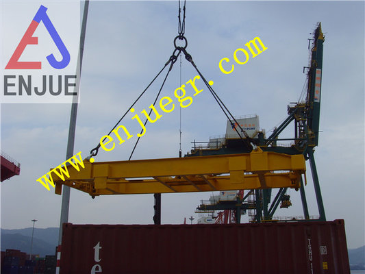 20FT and 40FT Semi-Automatic Container Spreader Beam for Lifting