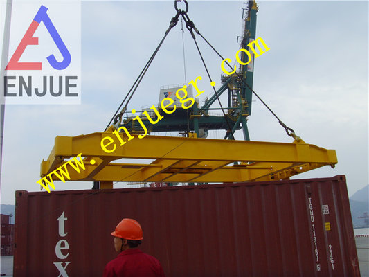 20FT and 40FT Semi-Automatic Container Spreader Beam for Lifting