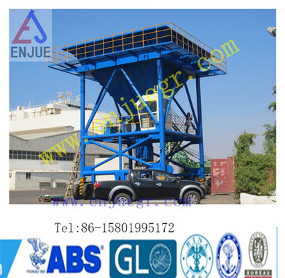 Latest Industry Port Mobile Type Double Dust Collect Hopper for Truck Load and Unload Bulk Cargo