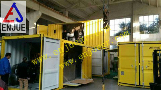 Mobile Type Weighing and Bagging Unit with Container