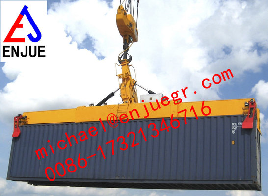 ISO  manufacture electric hydraulic rotatary telescopic container spreader