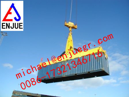 ISO  manufacture electric hydraulic rotatary telescopic container spreader
