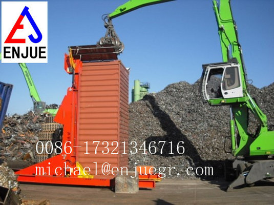 20FT 40FT Container Tipper Trailer Hydraulic Container Tilter Container Tilting Container Loaders Chasis