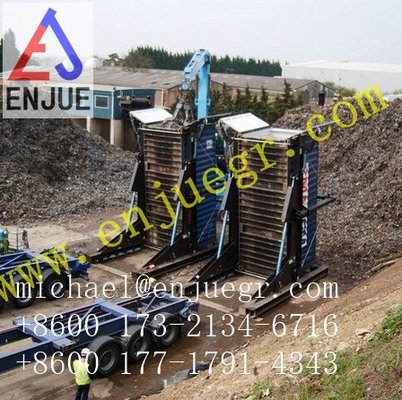 ISO 20/40 FT Electric Hydraulic Telescipic Container Tilter Hydraulic Container Tilter for Loading Corn and Rice Grains