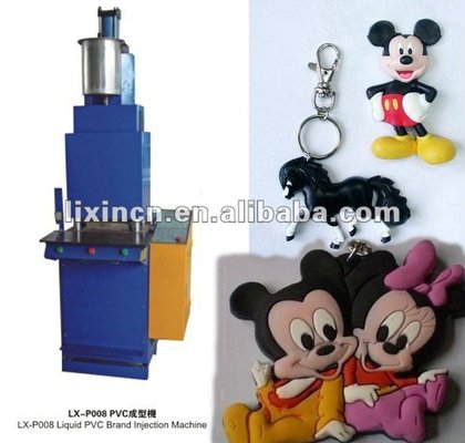PVC injection plastic machine with heating and cooling automaticlly.
