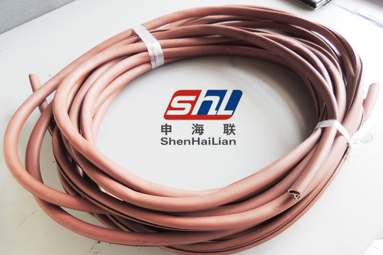 Slot Type PVC Extrusion Profiles 85 Durometer For Door And Window With OEM & ODM