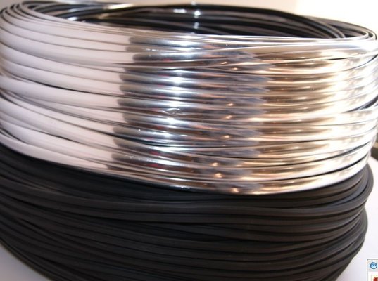 Building Material PVC Extrusion Profiles , Plastic Extrusion Rubber Seal