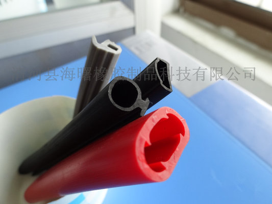 Glass Rubber Window Seals Strip , EPDM / PVC Plastic Door Seals