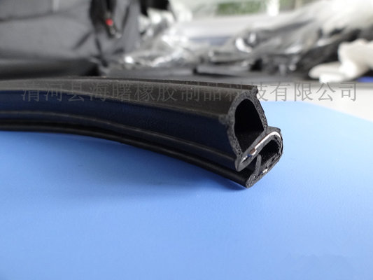 Customized PVC Automatic Door Bottom Seal High Elastic For Glass