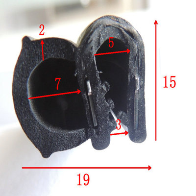 EPDM Mechanical Extruded Rubber Seal , UV Resistance Waterproof Rubber Seal