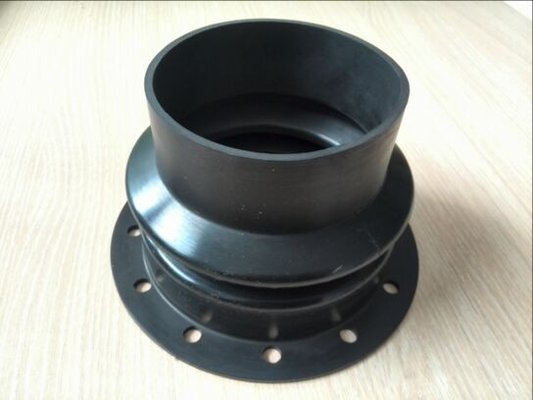Oil Resistant Customized Molded Rubber Parts NBR Rubber Bellow for Bathroom