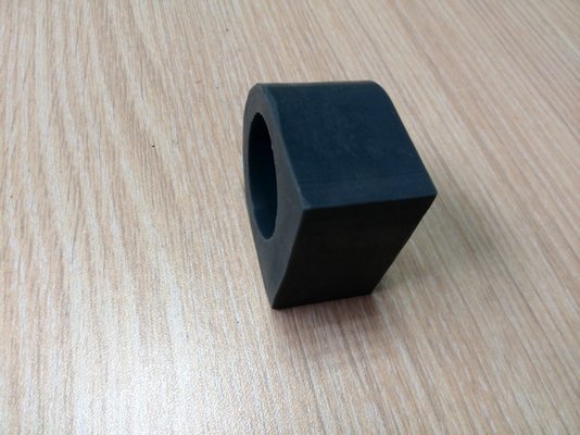 Dustproof Black Silicone Auto Molded Rubber Parts Chemical Resistance 60 Shore