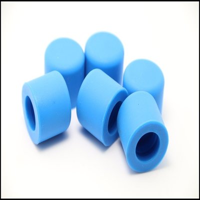 3D Drawing Molding Rubber Parts Sealing Profile Cylindrical Silicone Rubber Cap