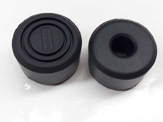 Black Rubber Shock Absorber Cylinder For Machinery Equipments