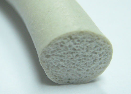 High Density Foam Extruded Rubber Parts Fire Resistant Rubber Strip For protect or others