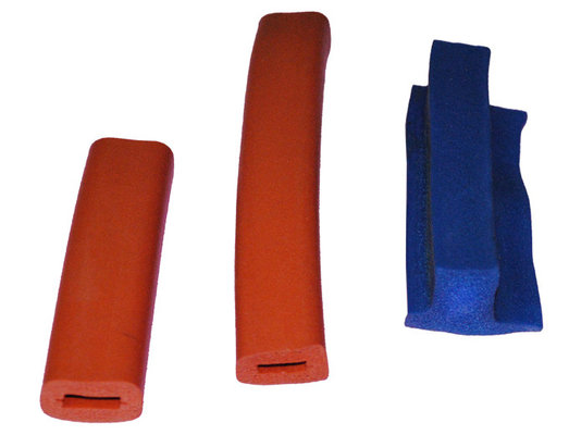 Insulation Resistant Silicone Foam Sealing Strip for Oil Drum , NR NBR SBR EPDM