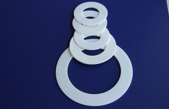 High Temperature Rubber Ptfe Teflon Gasket With 23MPa Yield Strength