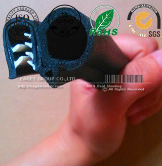Side Bulb Push-On Automotive rubber Seal