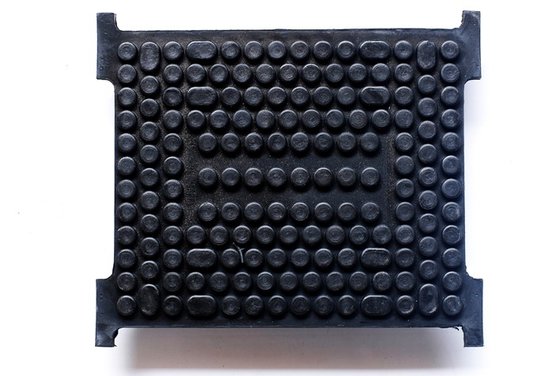 Solid Custom Molded Rubber Parts vibration isolation rubber pad