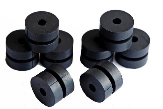 Custom Molded Rubber Parts precision rubber part SBR , CR Material