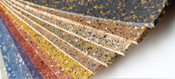 Professional Anti Vibration Rubber Matting Rolls Rubber Gym Mat Customized