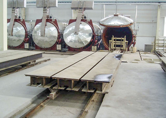 Steam Pressure Horizontal Cylinder Autoclave / AAC Block Plant Autoclave