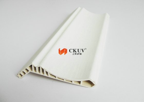 Decorative MDF Skirting Line , PVC WPC Profile Extrusion Line For Laminate Floor