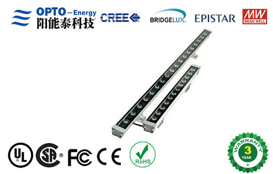DMX 9 Watt RGB Led Wall Washer Lighting / led stage lighting with Silicon Rubber Sealing