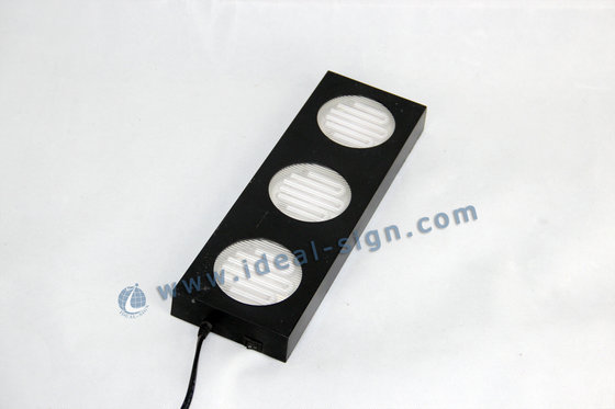 LED Acrylic Liquor Bottle Display Standing / Glorifier PS Injection Plastic Case