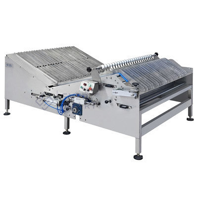 Biscuit stacking machine