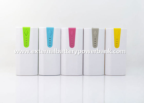 White 4400mah Rohs Power Bank USB External Battery for Asus Zenfone 6