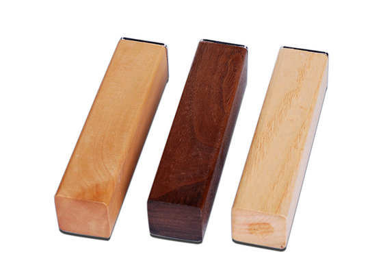 Solid Wood Style Mini USB External Battery Power Bank For Smart Phone