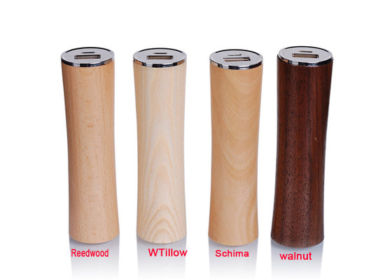 Solid Wood Style Mini USB External Battery Power Bank For Smart Phone