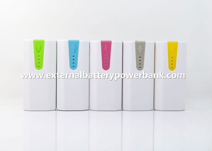 White 4400mah Rohs Power Bank USB External Battery for Asus Zenfone 6