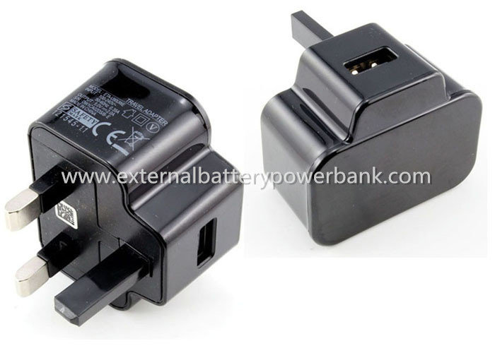 UK USB Power AC 3PIN Wall Plug Adapter Charger For Galaxy Note2 N7100