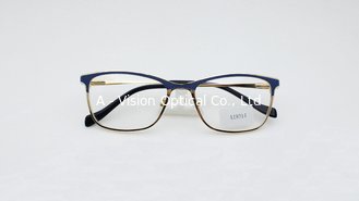 China Fashion Metal Optical Glasses Frame Square Eye Protection Women supplier