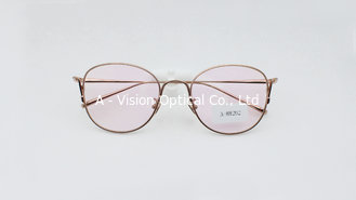 China Womens Fashion Titanium Optical Frames Creative designer Super Light supplier