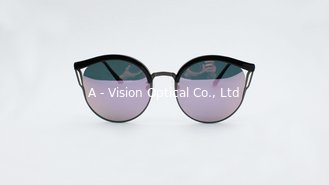 China Unisex Plastic metal Sunglasses Big Cateye creative designer for Men Women supplier