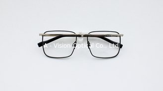 China Creative designer metal Sunglasses Unisex Glasses Suqare shape demo clear lens supplier
