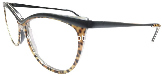 Best selling cateye shape optical frame acetate eyewear for Ladies supplier
