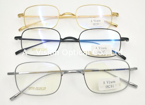 Classic small size titanium optical frame retro titanium eyewear supplier