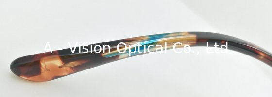 Light-weight combined frame with acetate &amp; titanium eyewear spectale frames supplier