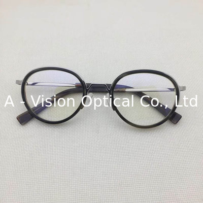 Newest Ladies glasses metal &amp; plastic optical frames supplier