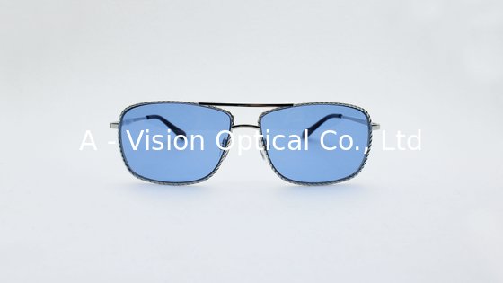 New Spring Summer Metal Sunglass Double Bridge Hot Sell 100% UV Protection supplier