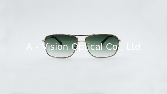 New Spring Summer Metal Sunglass Double Bridge Hot Sell 100% UV Protection supplier